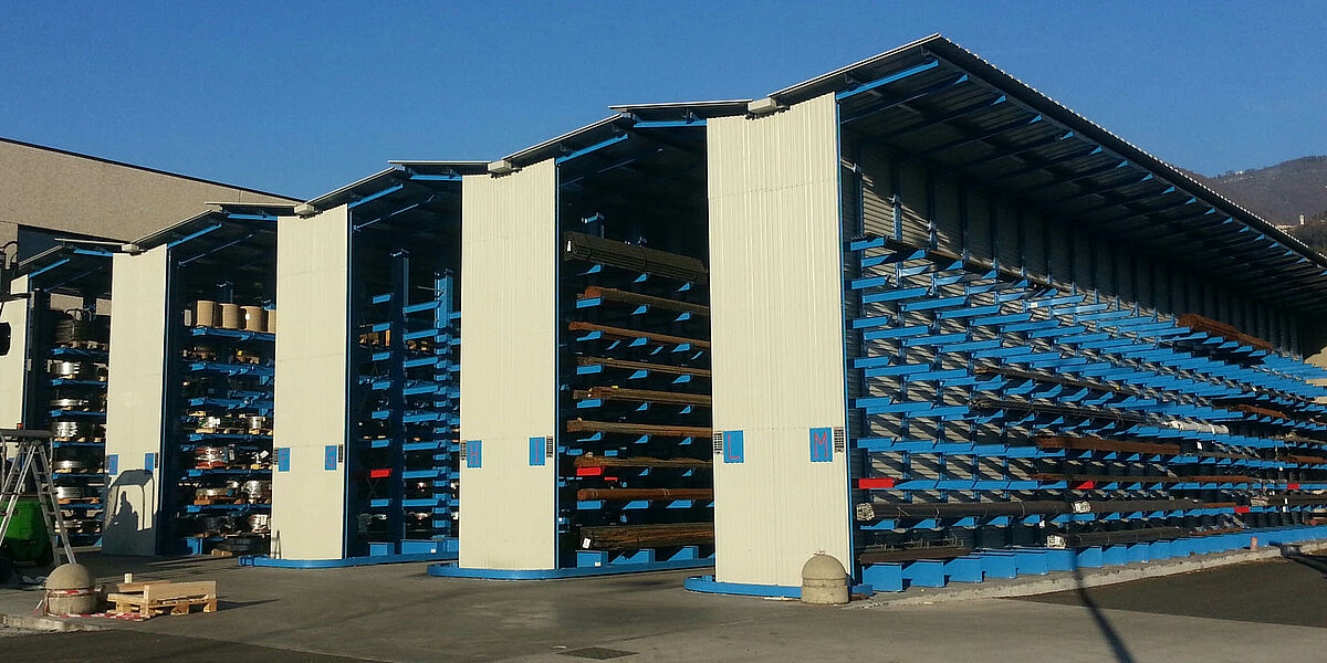 Metal Storage | Shelves for heavy metal loads - OHRA UK