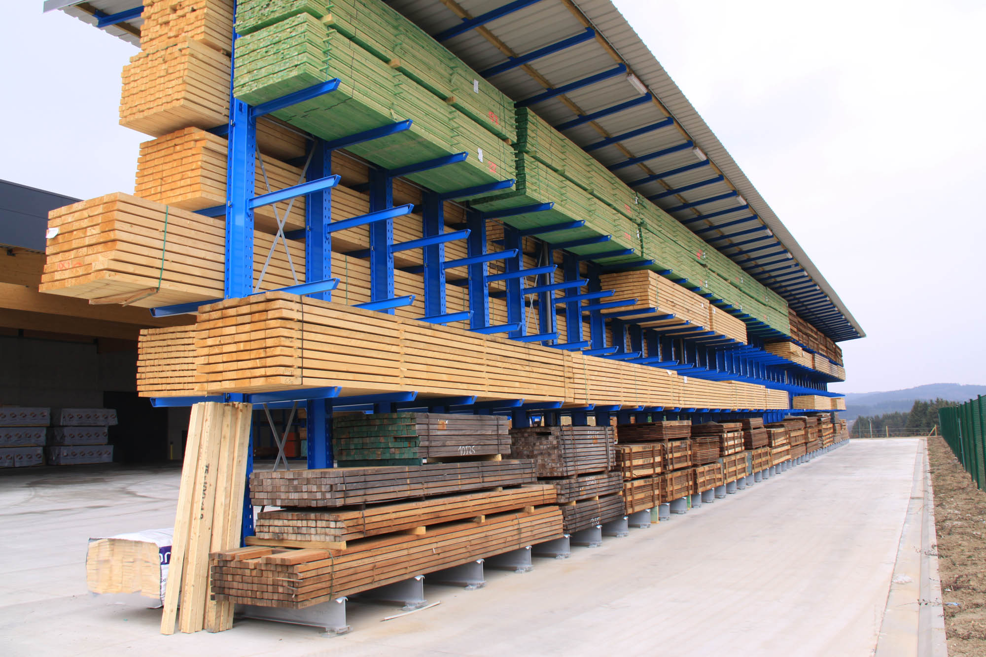 Timber trade | storage solutions for timber | OHRA UK