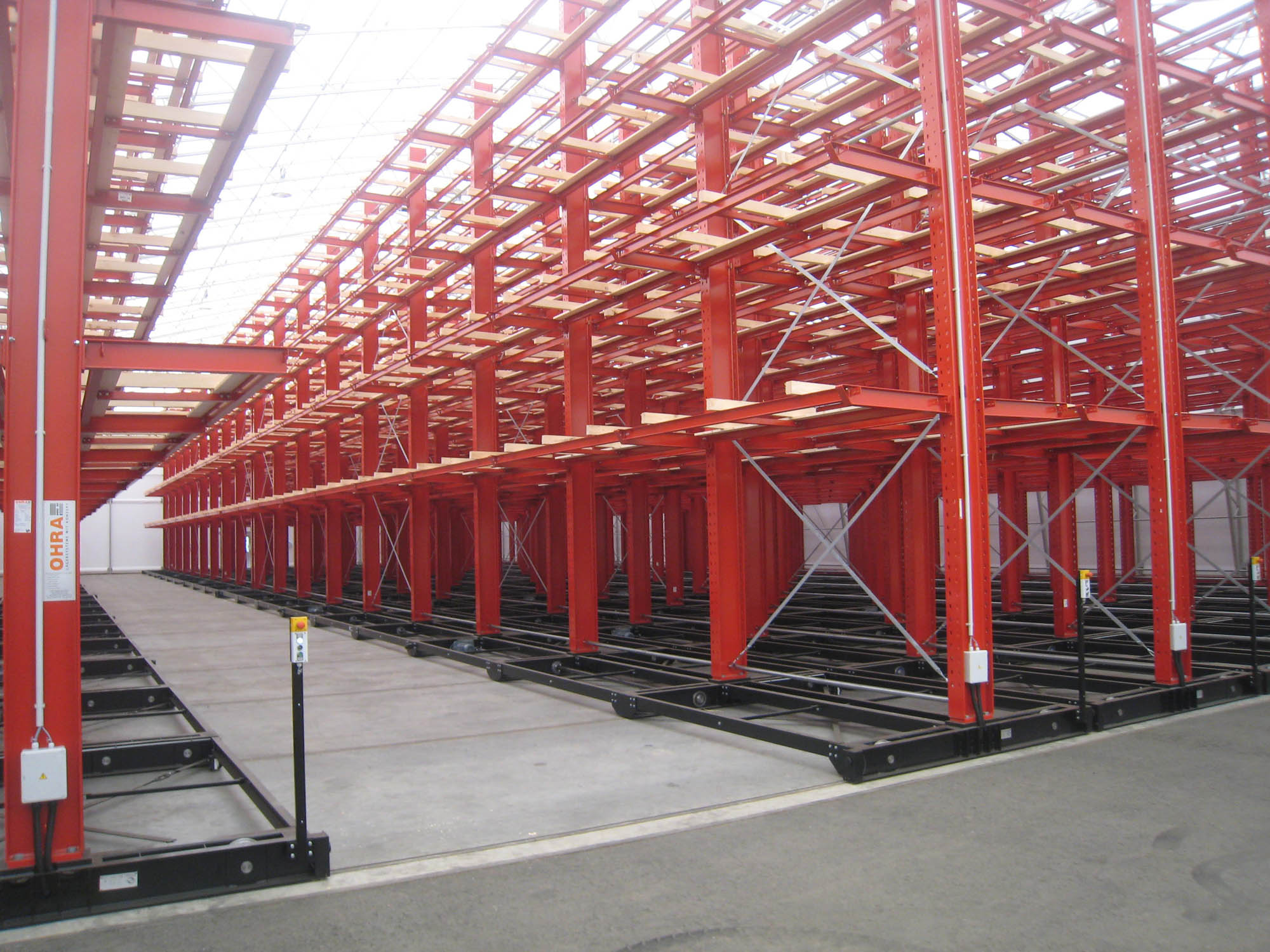 Mobile racking system